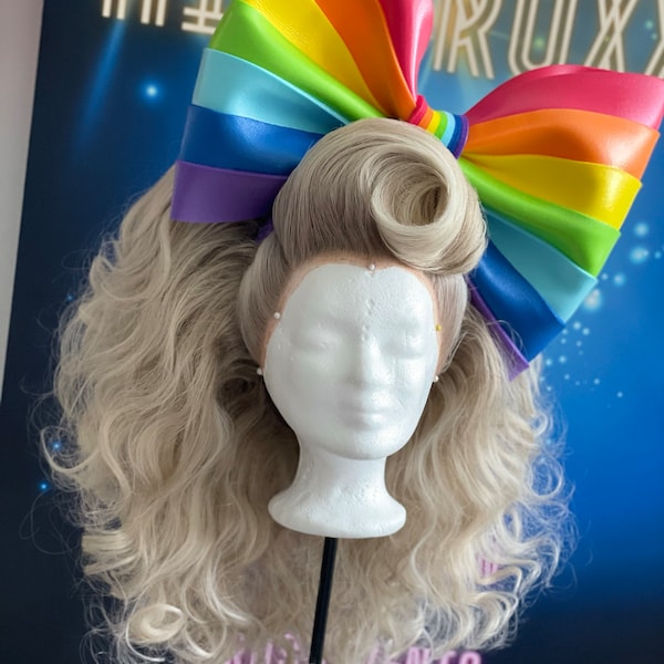 BIG RAINBOW BOW ETSY110 - Etsy