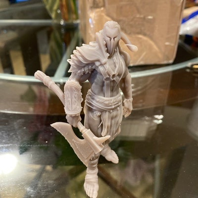 Goliath Viking Barbarian Axe Premium Dnd Miniature Mini Figurine Figure ...