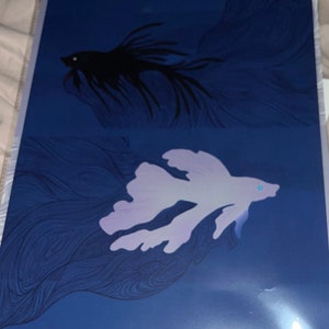 Betta Fish JJK | Anime Art Print Fanart Poster - Etsy