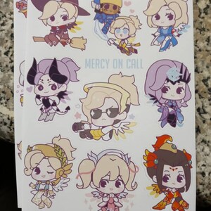 Mercy Love Sticker Sheet - Etsy