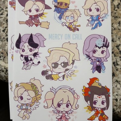 Mercy Love Sticker Sheet - Etsy