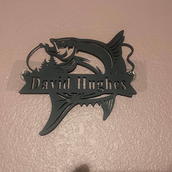 Custom Fox Metal Sign,personalized Fox Name Sign,fox Metal Wall Art,fox ...