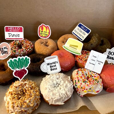 The Office Inspired Cupcake Toppers set of 15 - Etsy