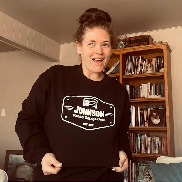 Custom Puff Shirts, Custom Logo Sweatshirt Printed Business Name ...