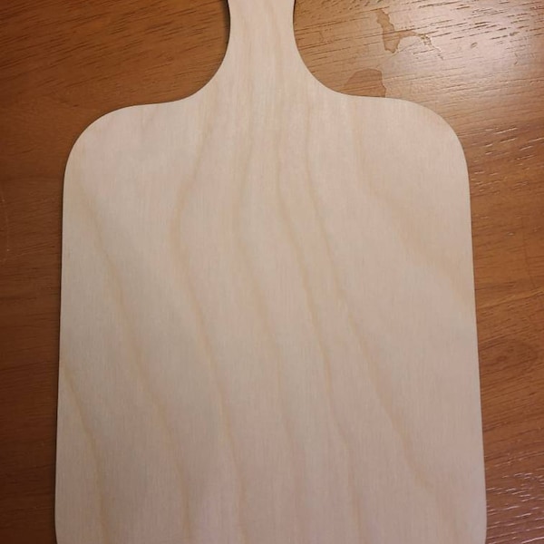 Cutting Board 002 Wooden Shape Cutout for Crafting, Home & Room Décor ...