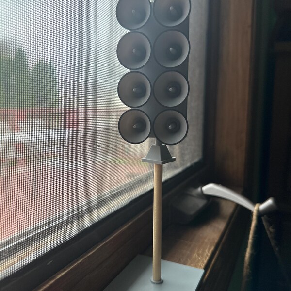 Water Tower Model - Fluted Column (EST) Mini - Etsy