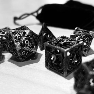 Liquid Core Dragon Dice Dice Set for Dnd Gifts , Glittering Galaxy ...