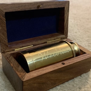 Personalized TELESCOPE & BOX Telescopes Custom Engraved Groomsmen Gifts ...