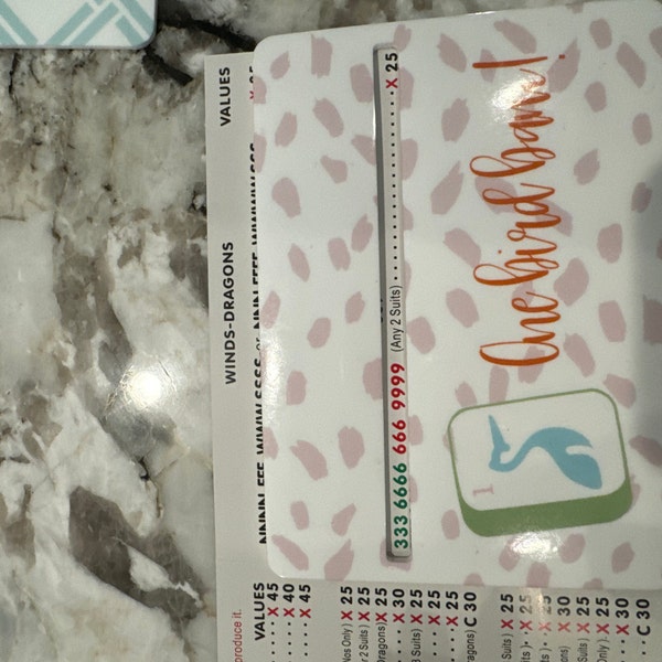 Bright Pink Mahjong Line Reader Accessory (great Gift!) With Optional ...