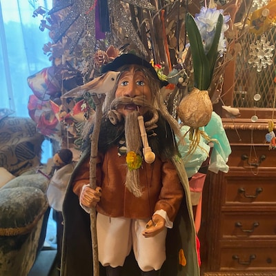 The Smallest Jester Marionette in the World Precisely Hand-carved From ...