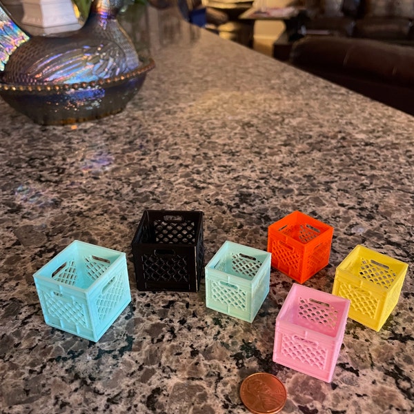 Mini Crate Organizer 3D Stl File, 3D Storage Print Files, Stl File for ...