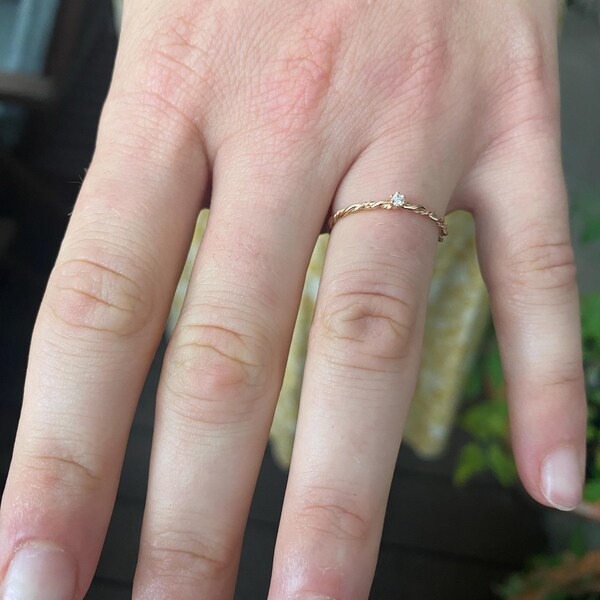 Eheringe "Sophia" Rotgold Weißgold gehämmert | Bicolor Goldringe ...