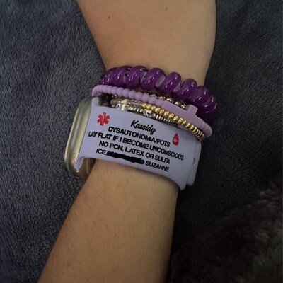 Bluey Apple Watch Band, Bluey Laser Engraved Watch Band, Personalized ...