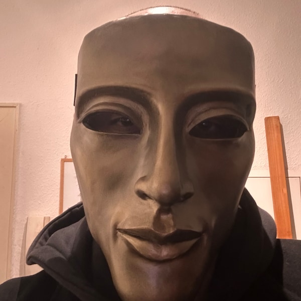 Fantasy Alchemist Mask, Old Man Mask - Etsy