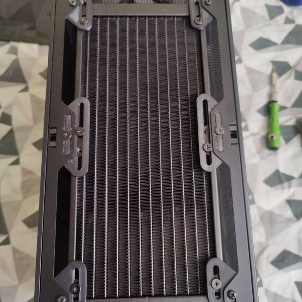 SSUPD Meshlicious Meshroom S ITX Case Side Fan Brackets - Fits 120mm ...