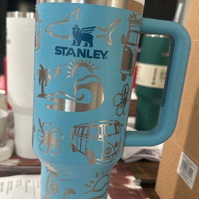 Custom Engraved Stanley 40oz Tumbler - Etsy