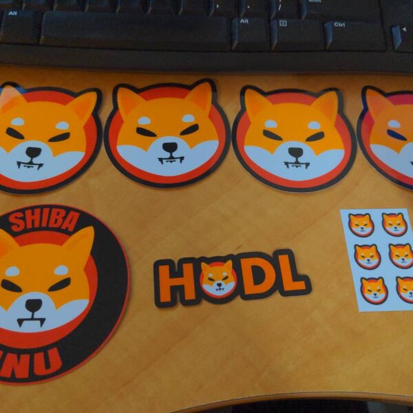 Shiba Inu shib Coin Stickers - Etsy