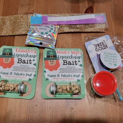 Leprechaun Bait Leprechaun Food Leprechaun Bait Card Leprechaun Food ...