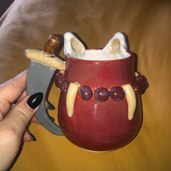 Handmade Radish Spirit Mug - Etsy