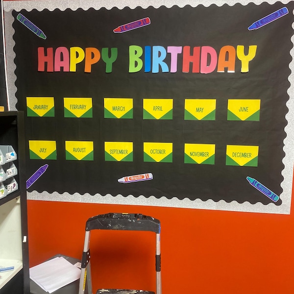 Strawberry Birthday Bulletin Board: Classroom Decor (digital Download ...