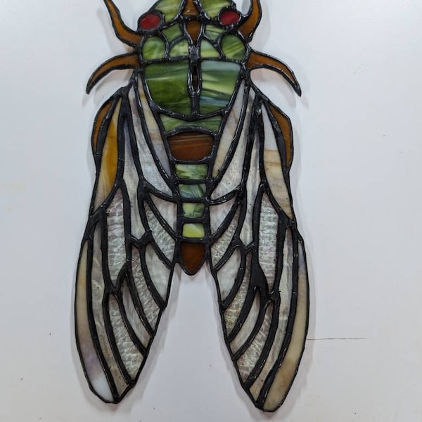 Cicada Stained Glass Pattern PDF /JPG Digital File - Etsy