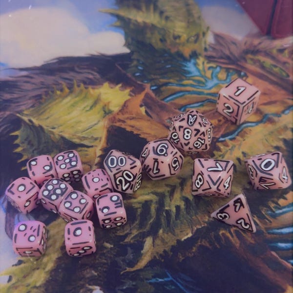 Borderlands Inspired Lilith extra Dice Dnd/dungeons and Dragons/rpg ...