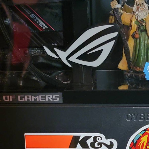Anti-sag GPU Support Riser With Custom 3D Printed Badges (swappable) - Etsy