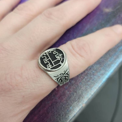 Count Furfur Goetia Ring-ars Goetia Demon Seals - Etsy
