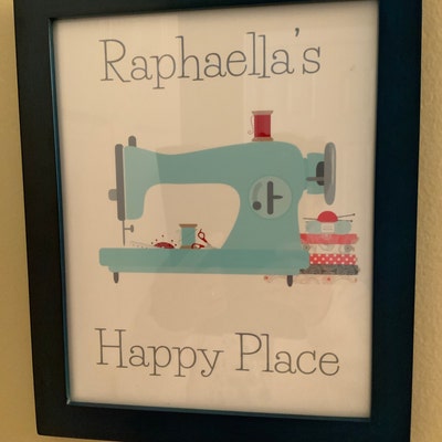 Personalized Craft Room Printable Sign Craft Room Art Home Decor Sewing ...