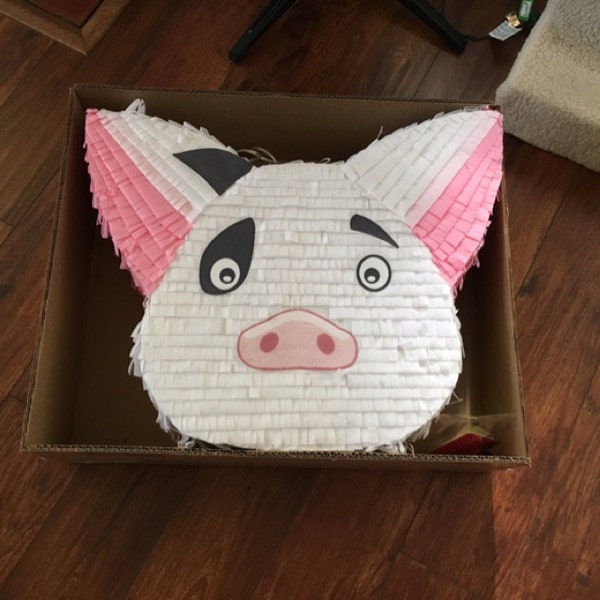 Pua Pig Piñata / Moana Themed Piñata / Moana Birthday Decorations ...
