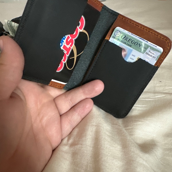 Classy Leather Checkbook Cover for Executives, Business Owners, Gift ...