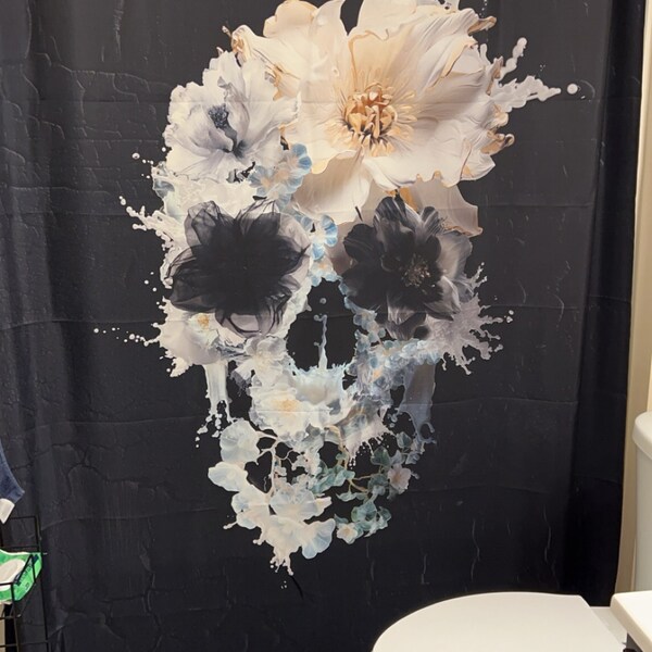 Skull Sticker Set of Ten, Skull Art Sticker Set, Gothic Skull Vinyl ...