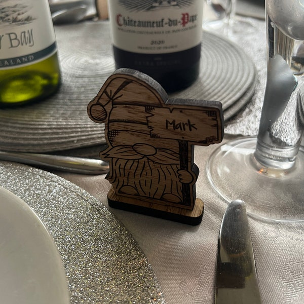 Christmas Personalised Gonk Decorations Place Names - Etsy UK