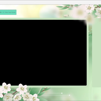 Cute Frog Overlay Animated Stream Overlay Vtuber Twitch Package Soft ...