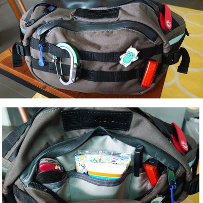 BELT PACK, U Lock Holster Hip Bag From Recycled Tire and CORDURA ...