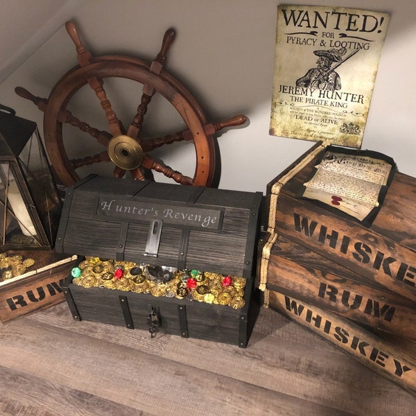 Custom Replica Pirate Wanted Poster With Your Image, Golden Age of ...