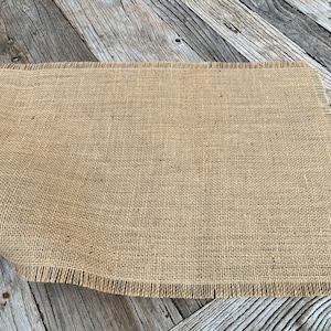Table Runner, Burlap Table Runner, Natural Burlap, Burlap Table Runner ...