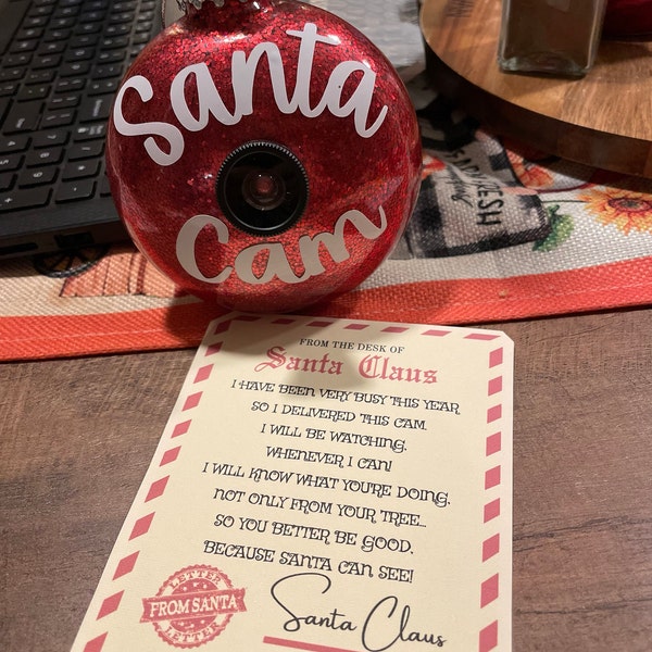 Santa Cam Letter From Santa (PNG, PDF) - Etsy