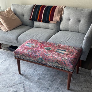 Piano Bench, Housewarming Bench, Foyer Bench, Classic Ottoman, Turkish ...