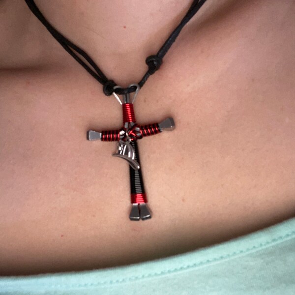 Firefighter Disciples Cross Necklace With Silverplated Helmet Charm - Etsy