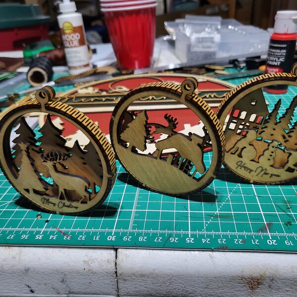 Christmas Tree Décor Bundle 30 Different Designs Christmas Balls Craft ...