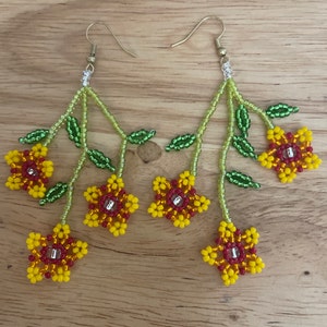 Beading Tutorial Daisy Chain Beaded Bracelet How to Make - Etsy