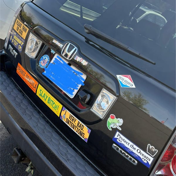 Prone to Wander Bumper Sticker Nomad Soul Sticker Camper RV Travel Bus ...