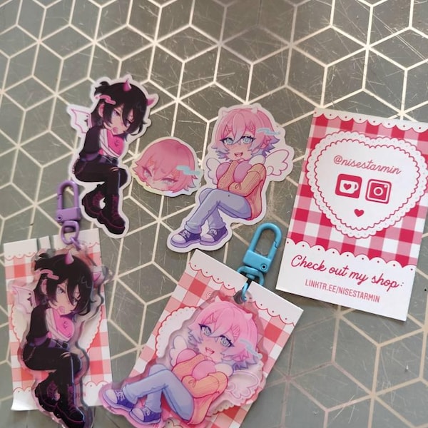 Acrylic Keychains Ren & [redacted] - 14 Days With You VN | 14DWY ...