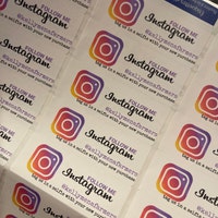 Instagram Personalized Stickers Insta Stickers Personalized Shipping ...