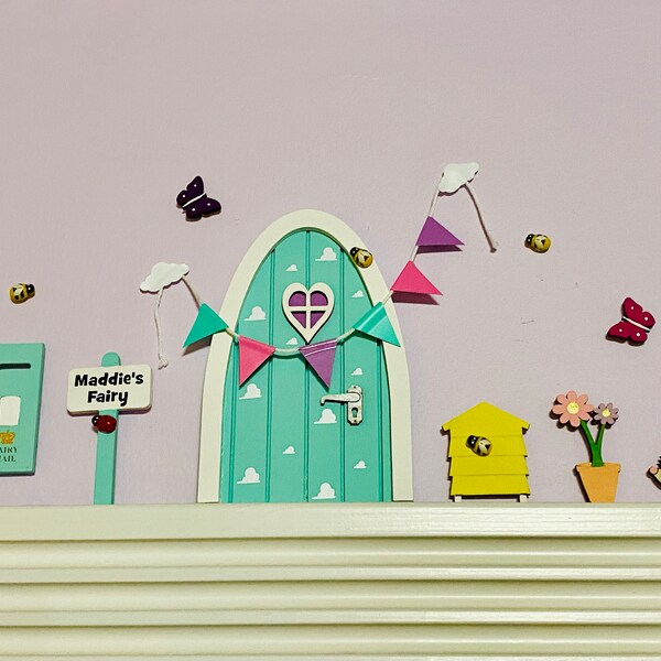 Personalised Elf Door Gonk Christmas Fairy Door Gnome Door or Woodland ...