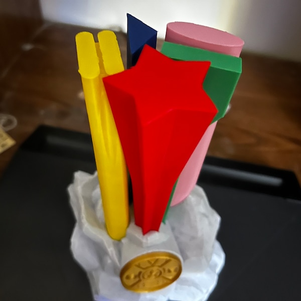 Zeo Crystals 3d Printed Replica - Etsy