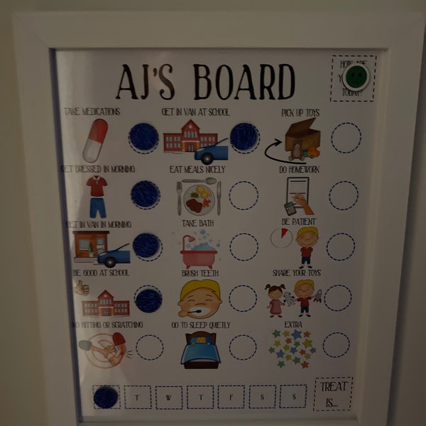 Boys, Reward Chart, Kids Daily Checklist, Family, Printable, Download ...