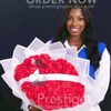 Custom Rose Bouquet With Ribbon Text – Prom Proposal Gift, Keepsake ...