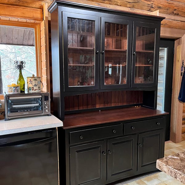 Amish Handcrafted Solid Wood Box Table - Free Shipping - Etsy